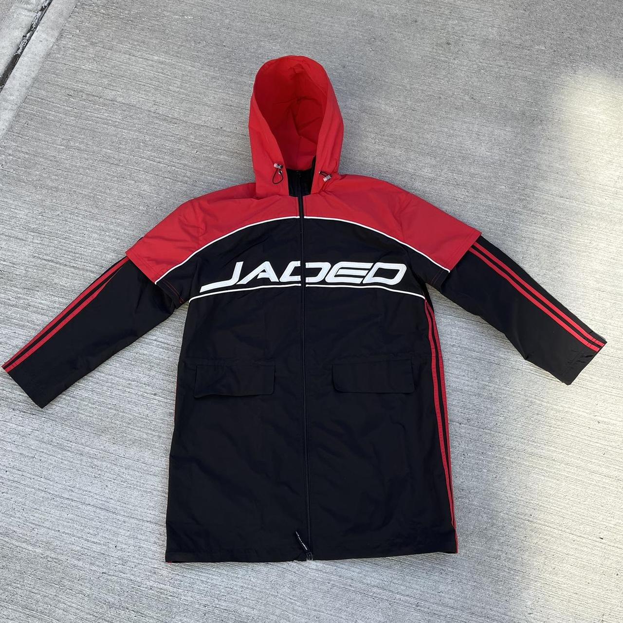 Jaded London Zip Up Nylon Hoodie (unisex) Jaded Ldn... - Depop
