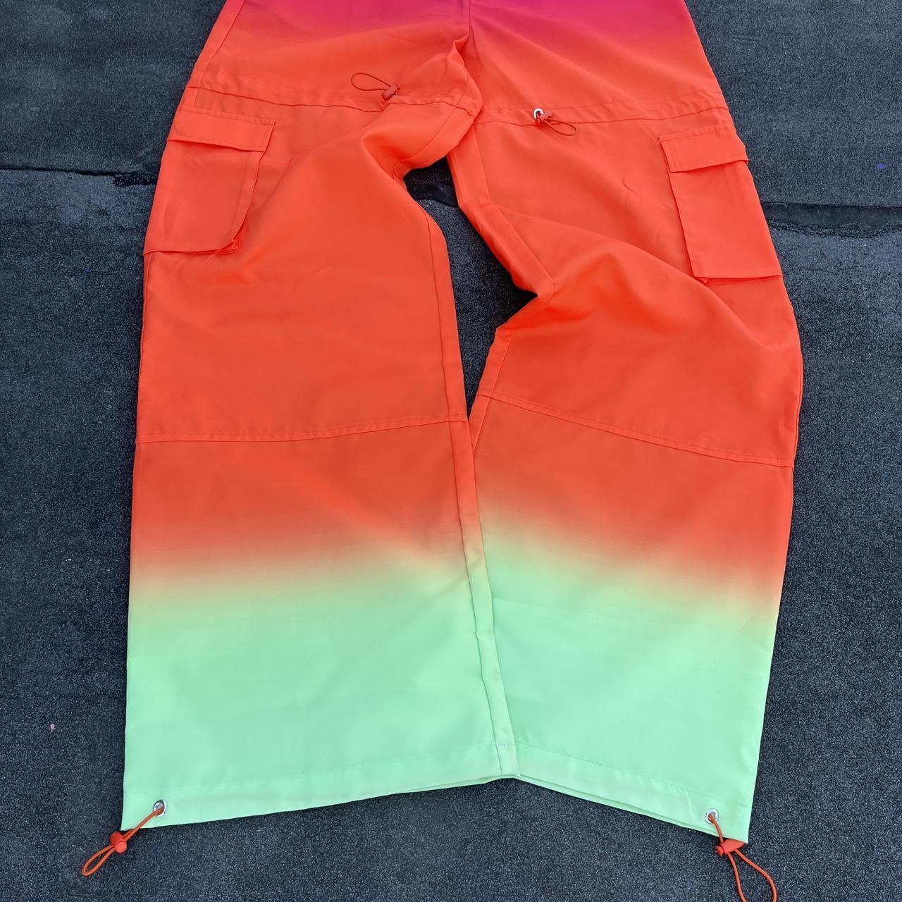 No Errors Gradient Wide Leg Pants (unisex) Size 31... - Depop