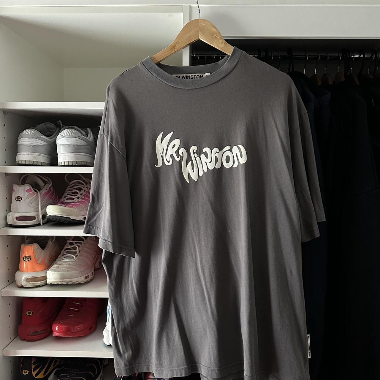 Mr Winston - Vintage Grey Tee - 2XL - Depop