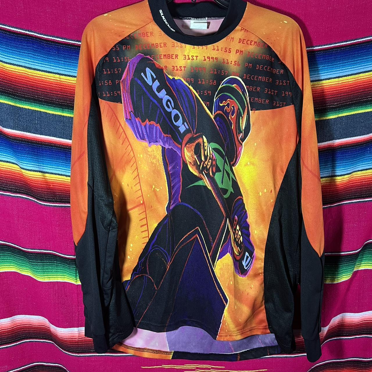 Vintage Sugoi Millennium Cycling Jersey Long Sleeve... - Depop