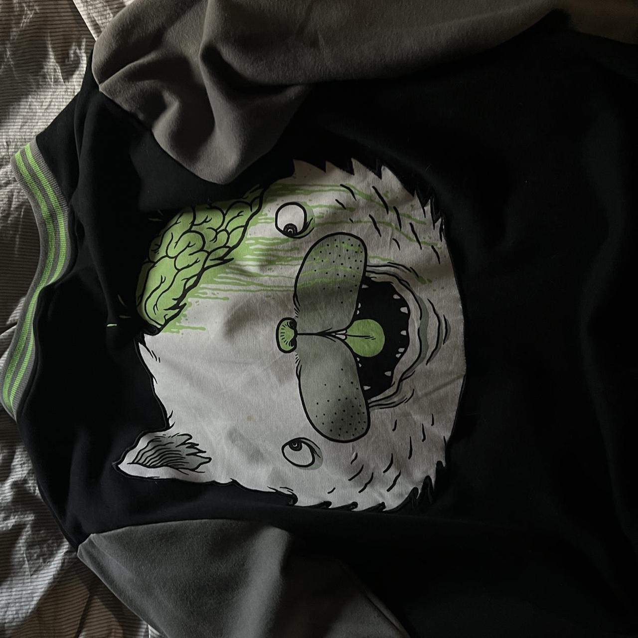 drop dead kitty brainz varsity rare ! great... - Depop