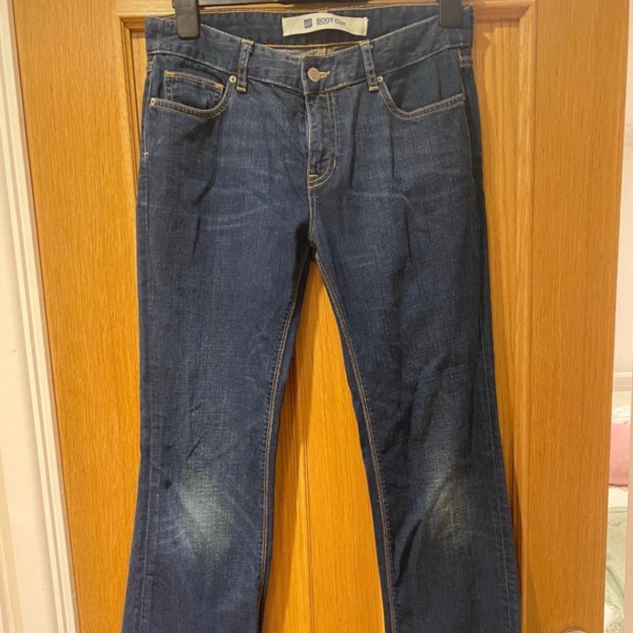 Vintage 90s 00s y2k gap bootcut jeans - Depop