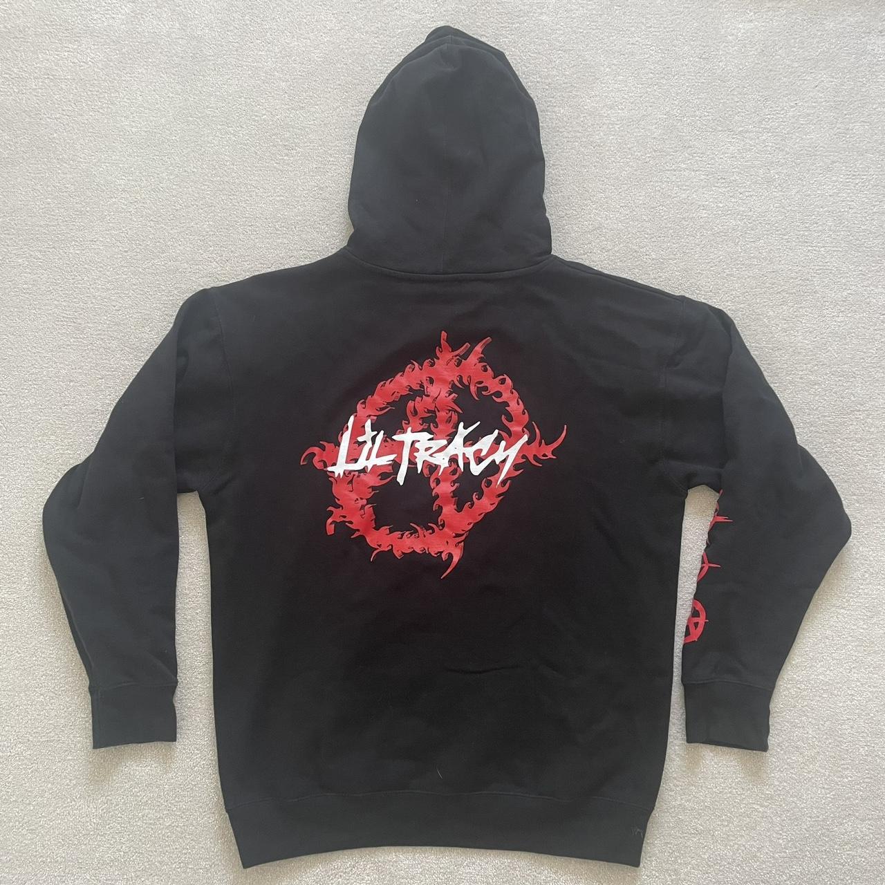 lil Tracy anarchy album hoodie merch Great hoody... - Depop