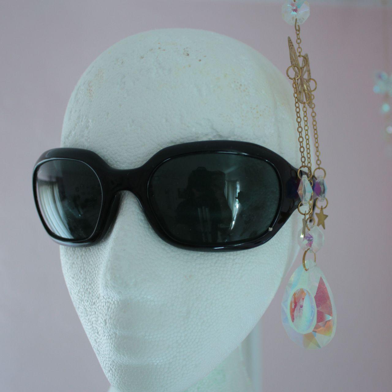 ray-ban 4062 sunglasses black acetate oversized... | Depop