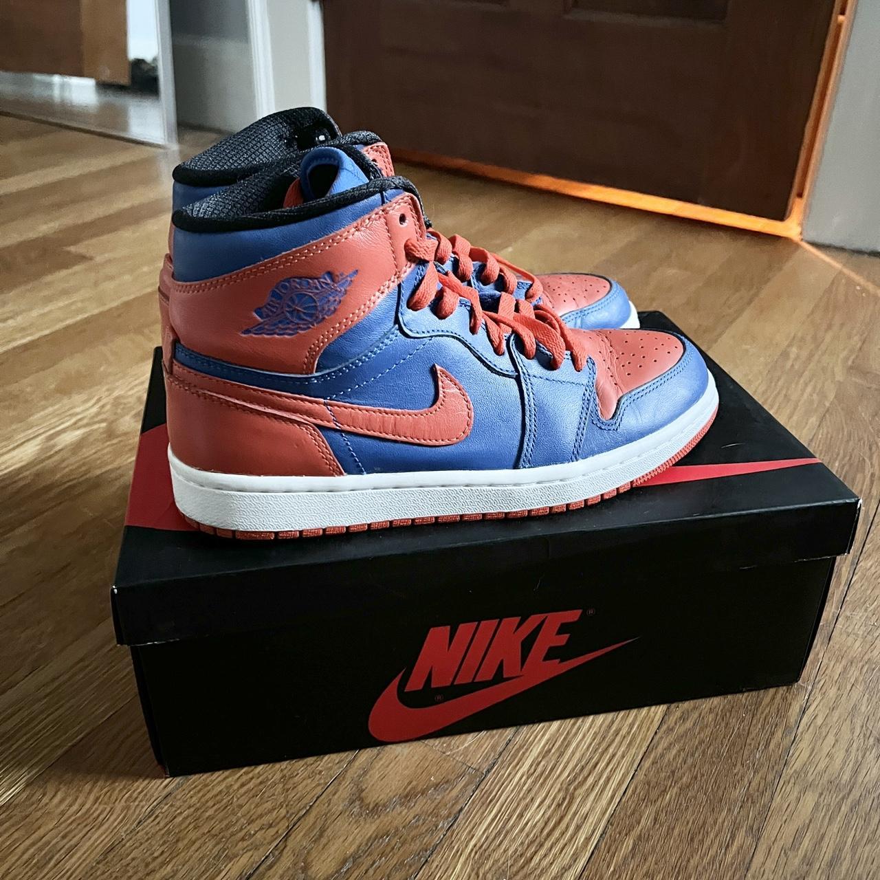 Nike Air Jordan 1 RETRO OG KNICKS Size 7 Excellent... - Depop
