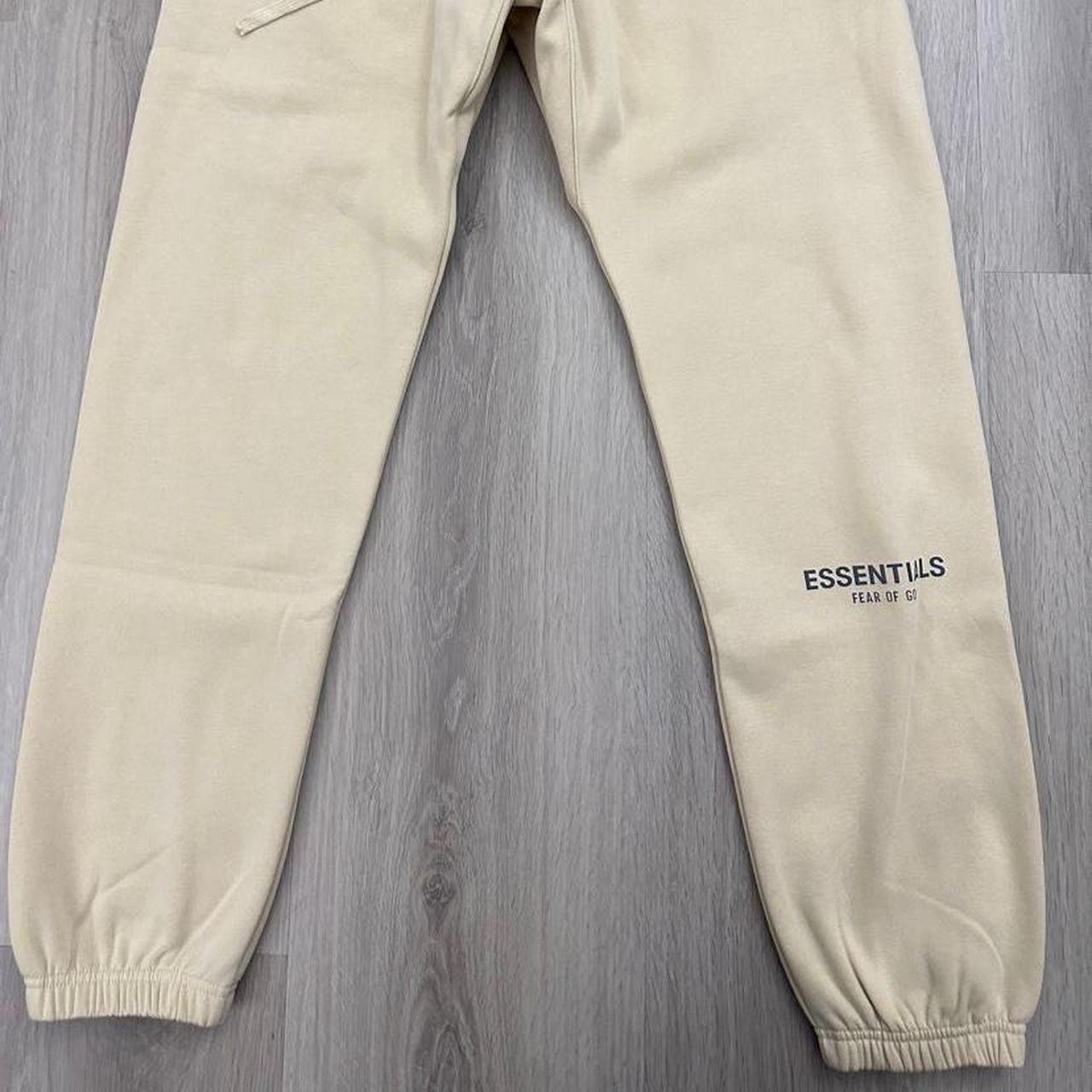 FOG Essentials Crean bottoms Size L they fit like a... - Depop