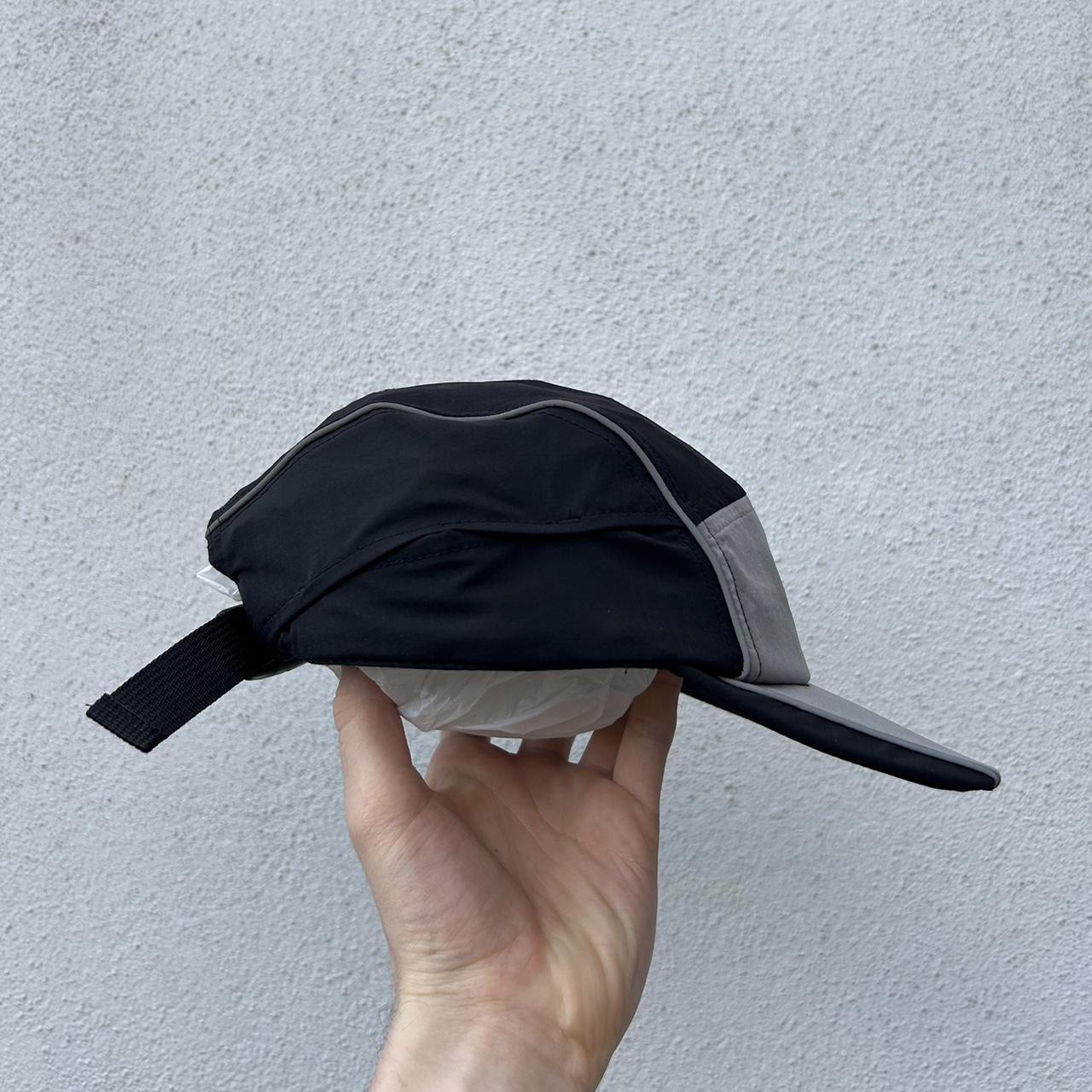 Black Grey Panelled Reflective Cap - BNWT - Can fit... - Depop