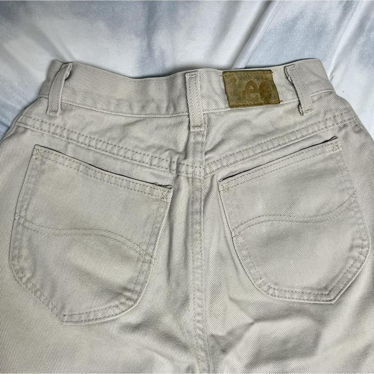 Lee’s vintage light cream pants Thrifted in europe!... - Depop