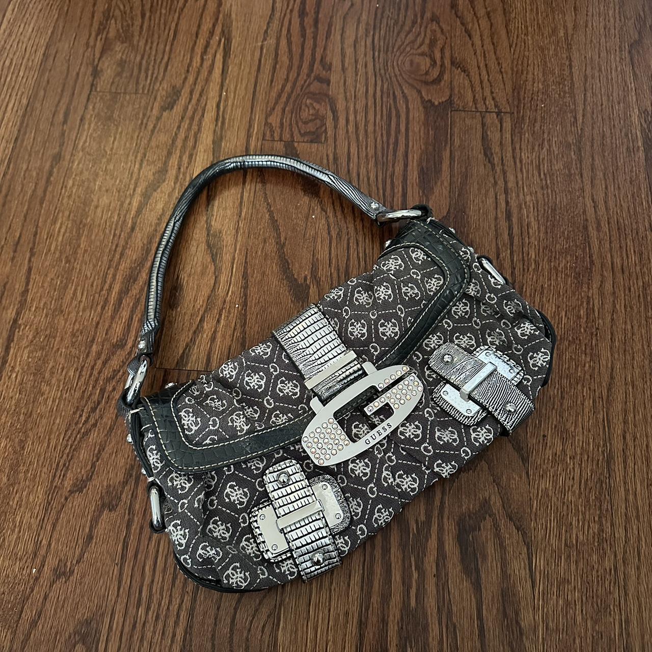 Y2k vintage monogram mcbling guess bag #gyaru #emo... | Depop