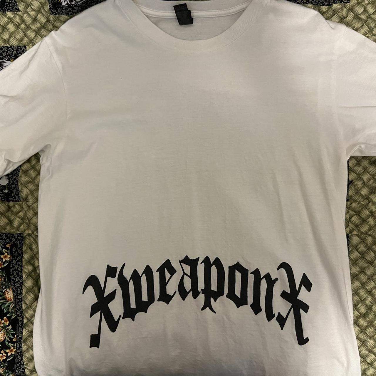 xweaponx weapon x straight edge domination white... - Depop