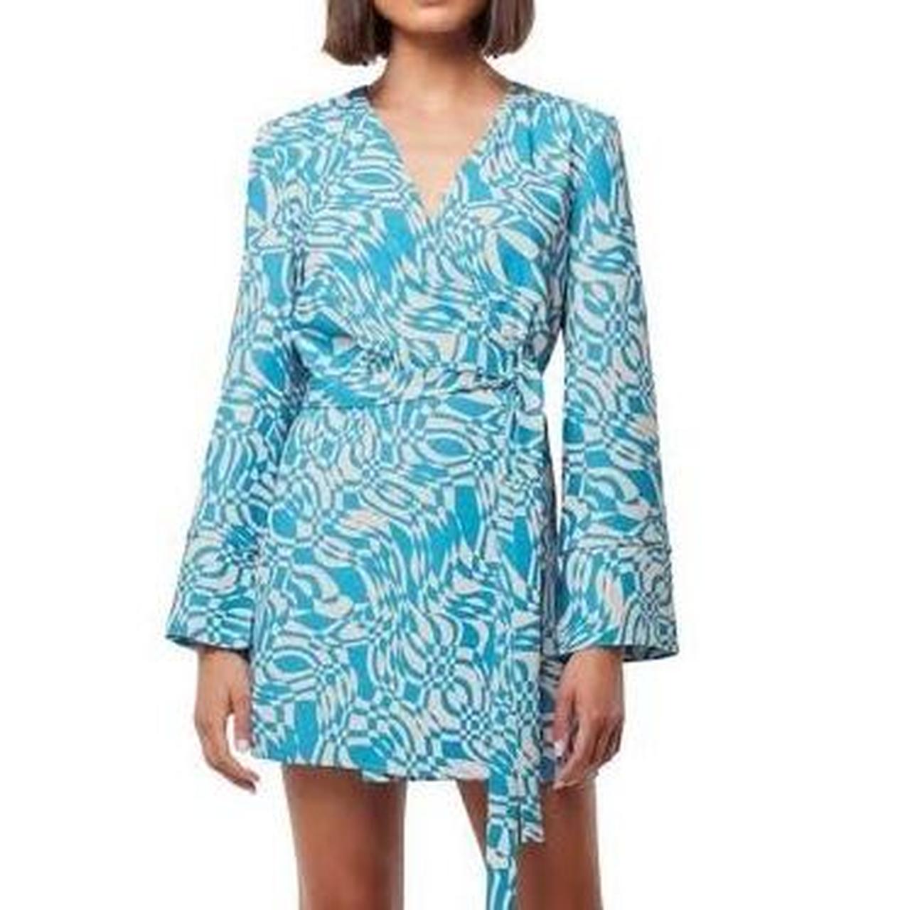 Mossman - Back Up Mini Dress in Geo Print Size AU12... - Depop