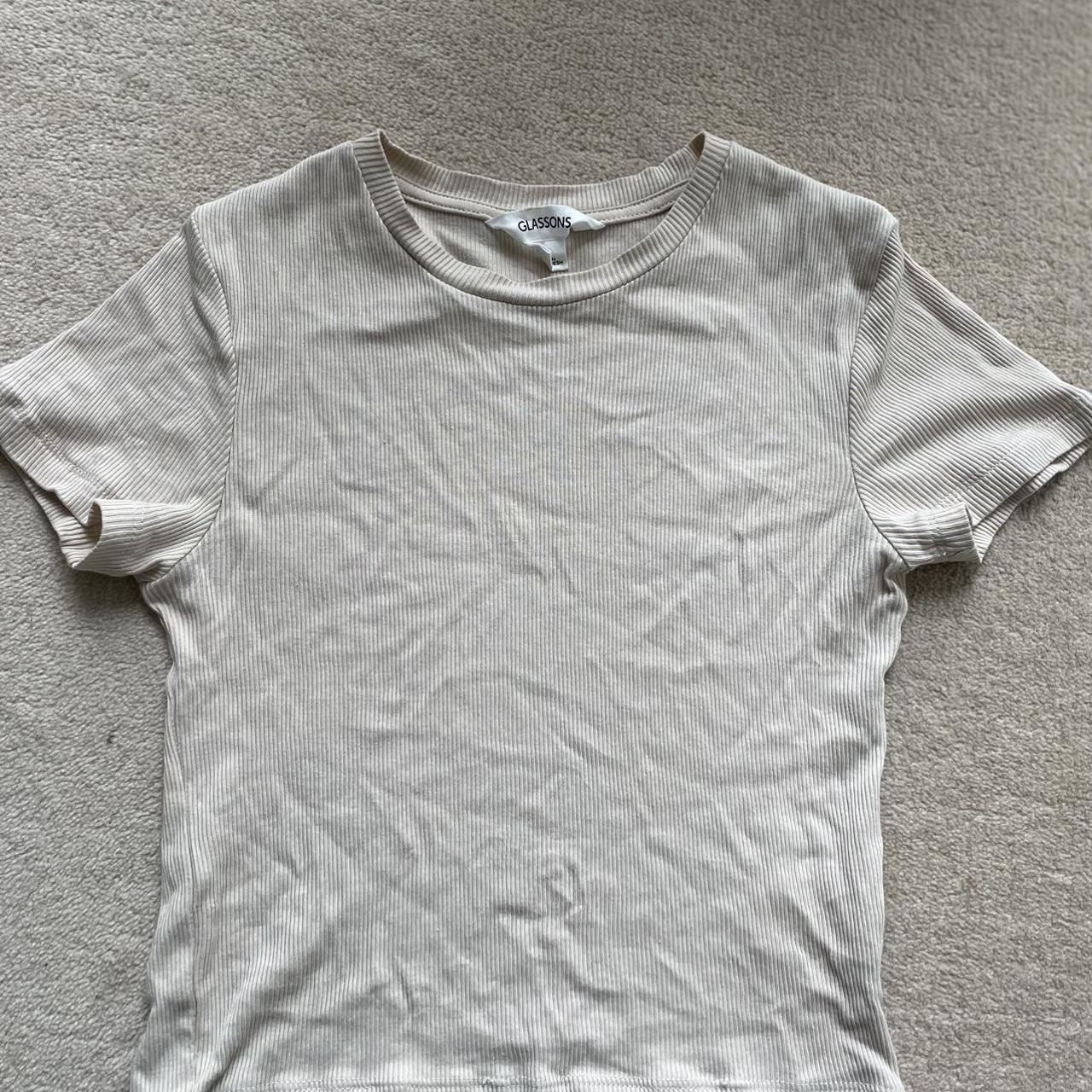 Glassons top size xs, worn once - Depop