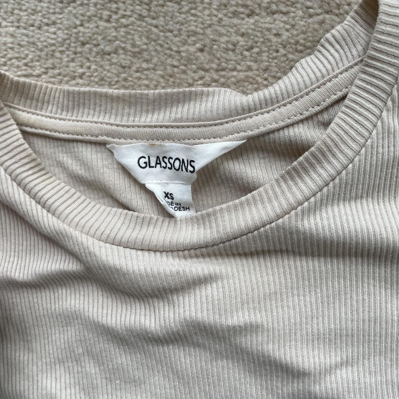 Glassons top size xs, worn once - Depop