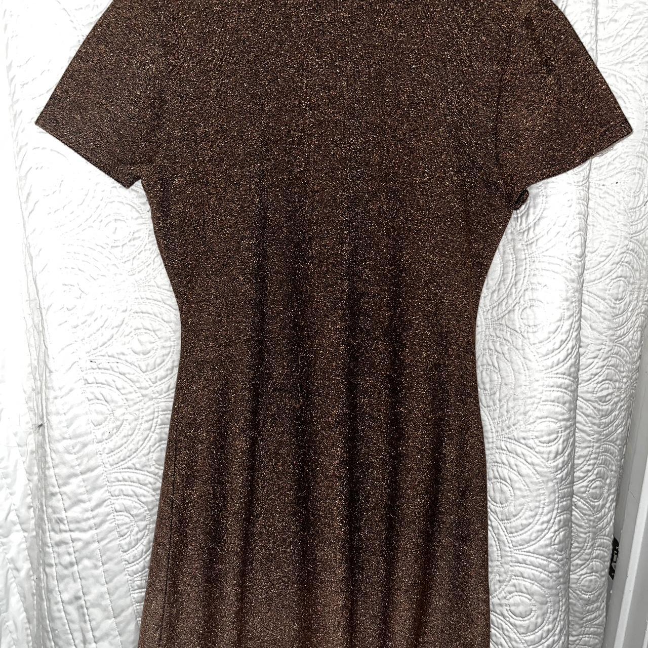 Gorgeous sparkly copper dress from Forever 21.... - Depop