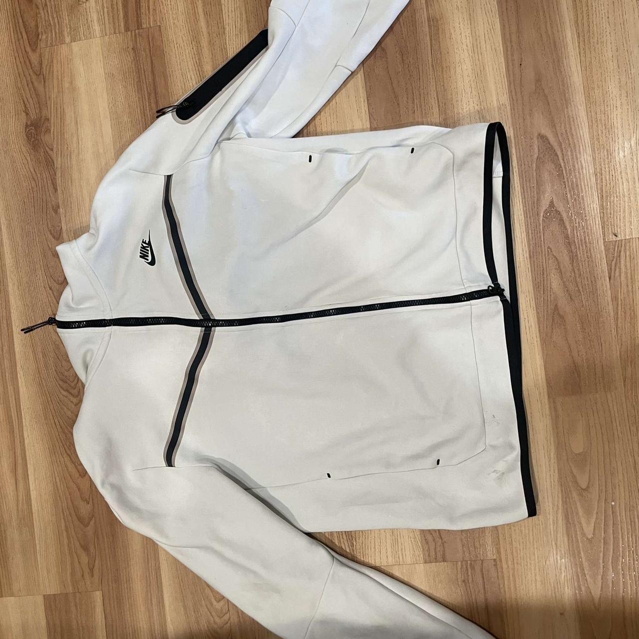 White Nike tech Good condition - Depop