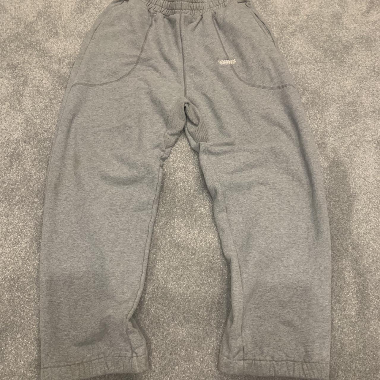 Up In Flames Rare Uncuffed Baggy Joggers Size M -... | Depop