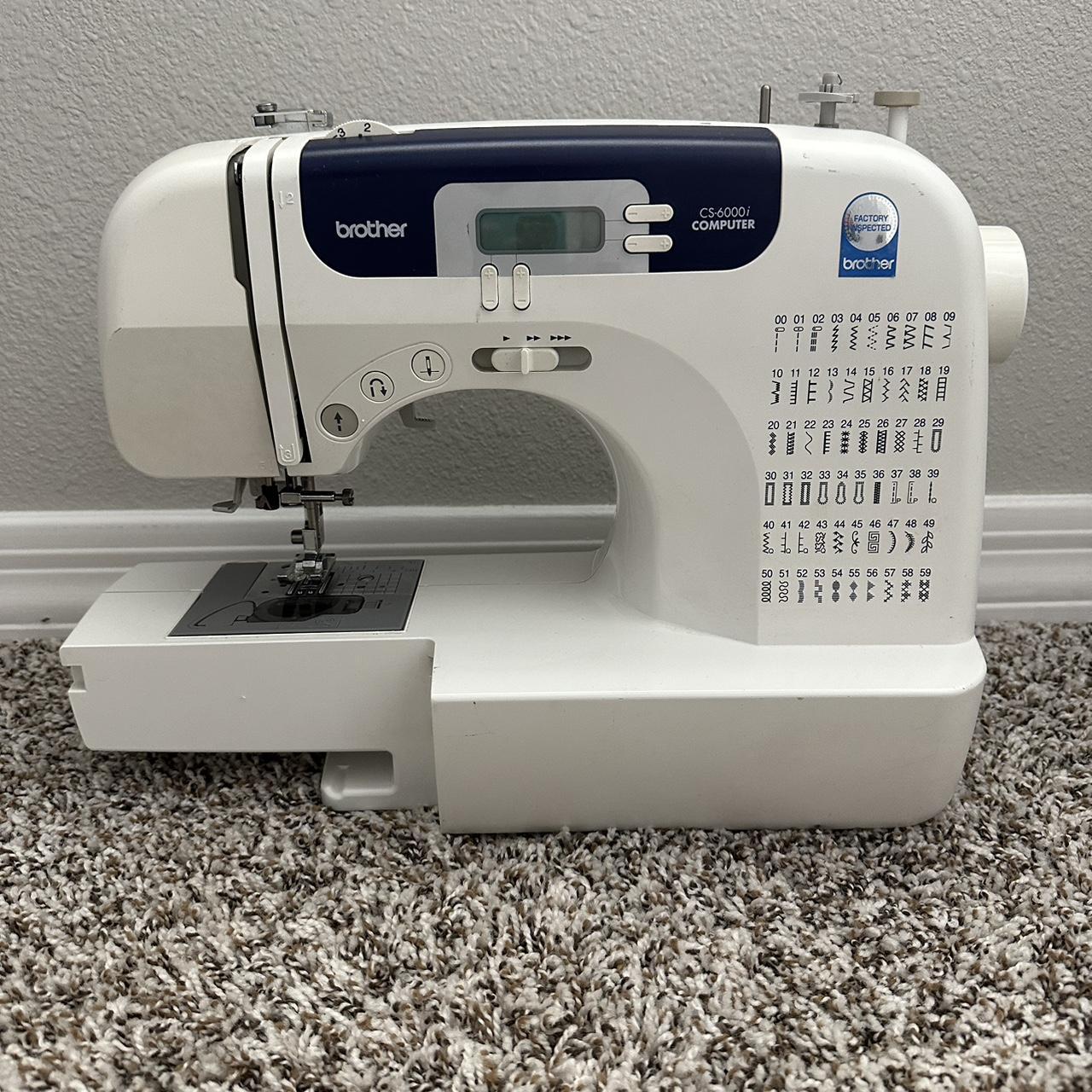 Brothers sewing machine. Comes with a presser foot... - Depop