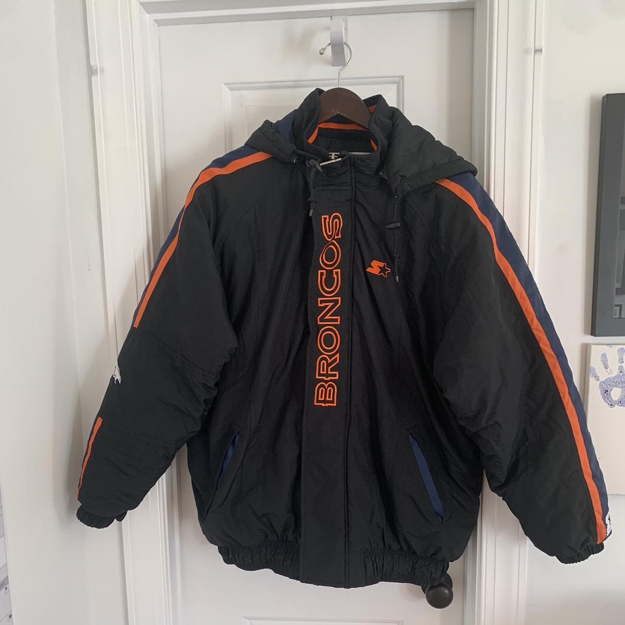 Vintage NFL Pro Line Denver Broncos Coat Very good... - Depop