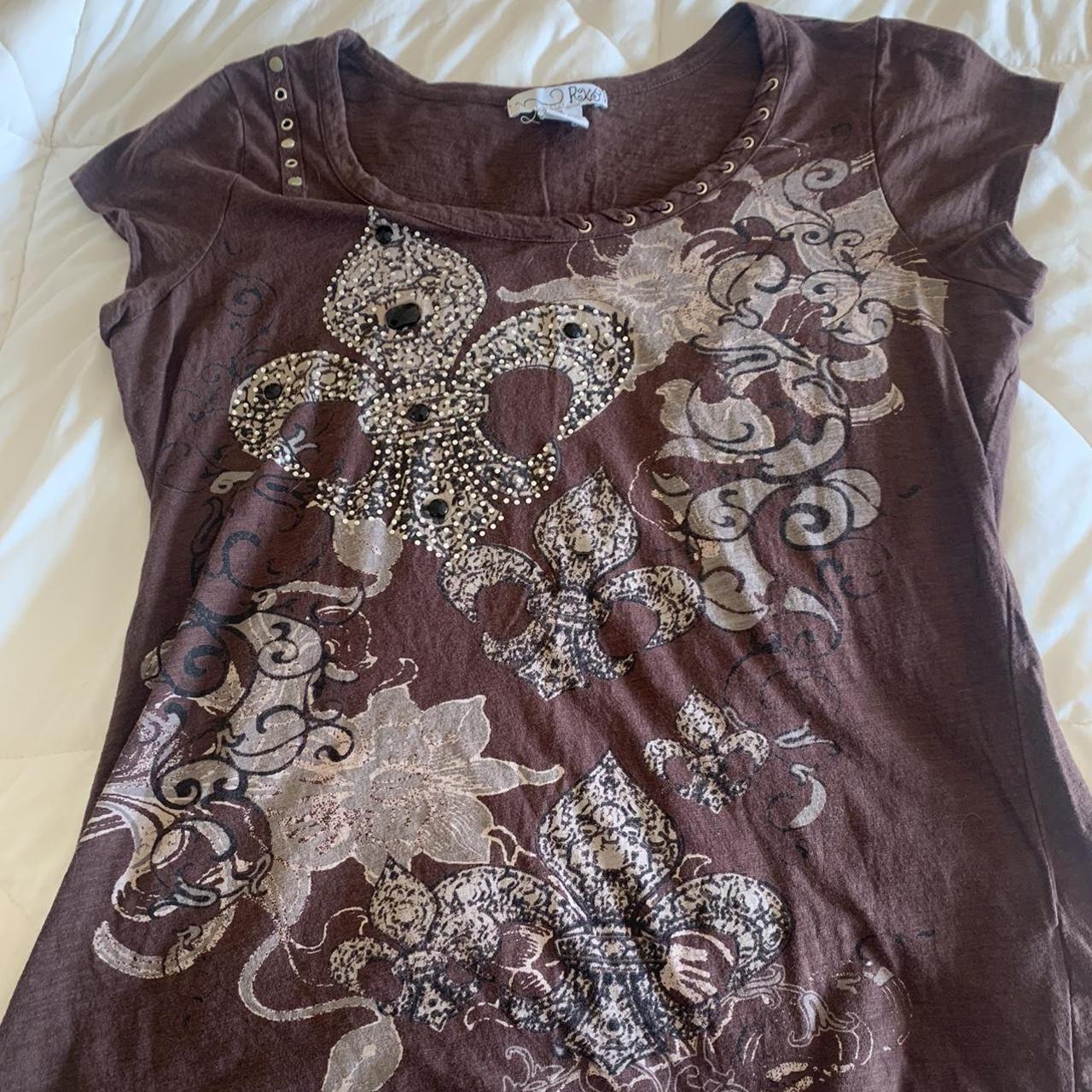 Cyber y2k grunge t-shirt Size: xl #y2k #cybery2k... - Depop