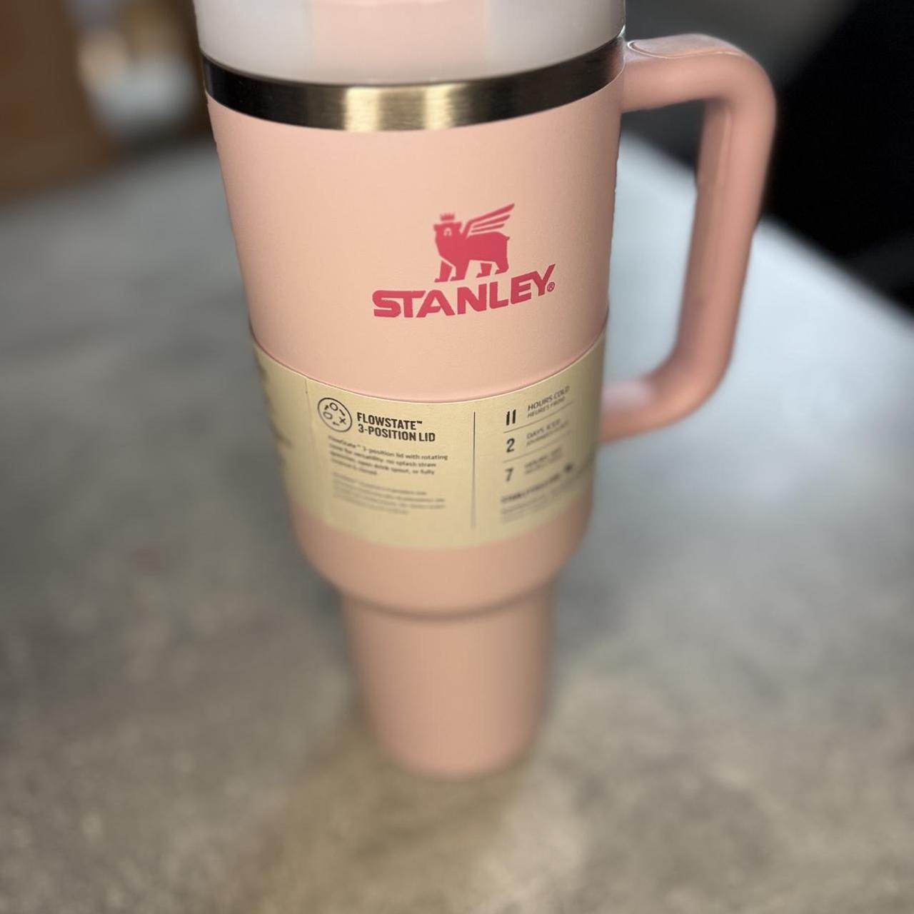 Pink Stanley Flowstate 2.0 insulated tumbler... | Depop