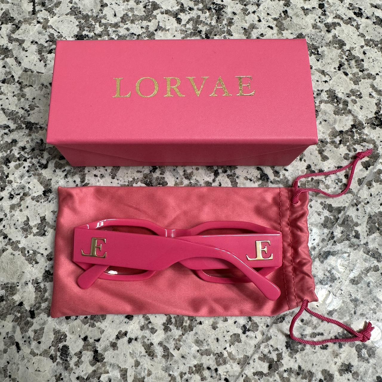 Pink Lorvae Sunglasses Sneaky Link - Depop