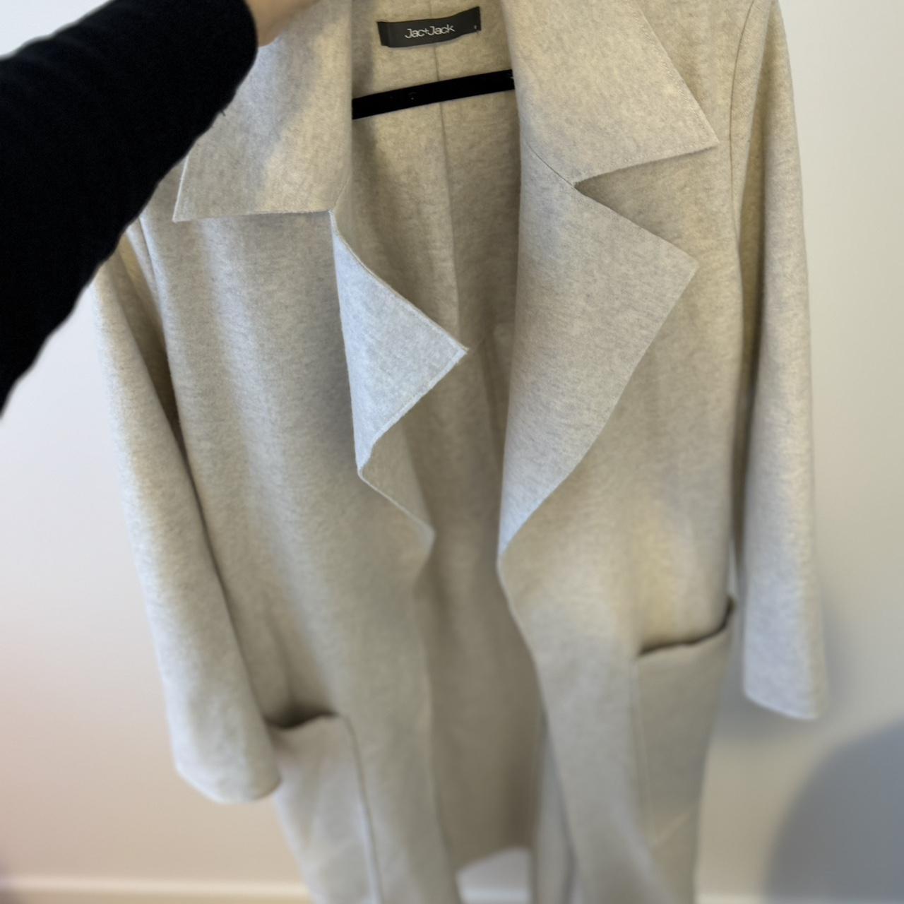 Jac & jack coat Size 8 Needs a dry clean otherwise... - Depop