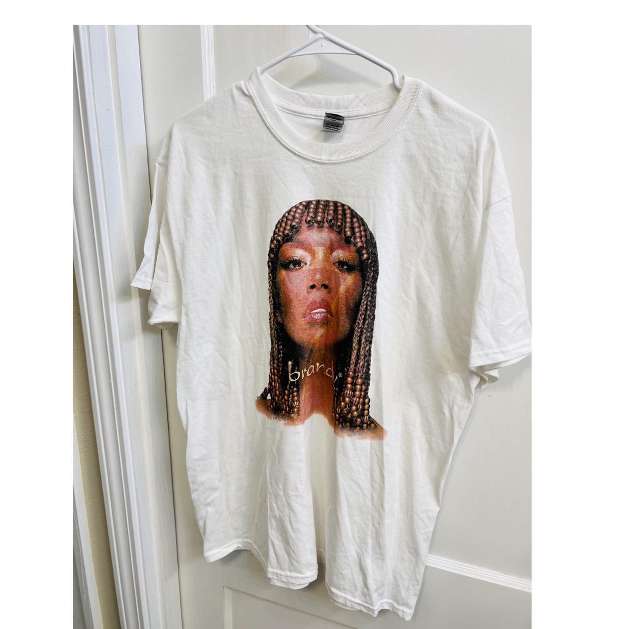 RARE VINTAGE BRANDY POP STAR GRAPHIC T-SHIRT GILDAN... - Depop