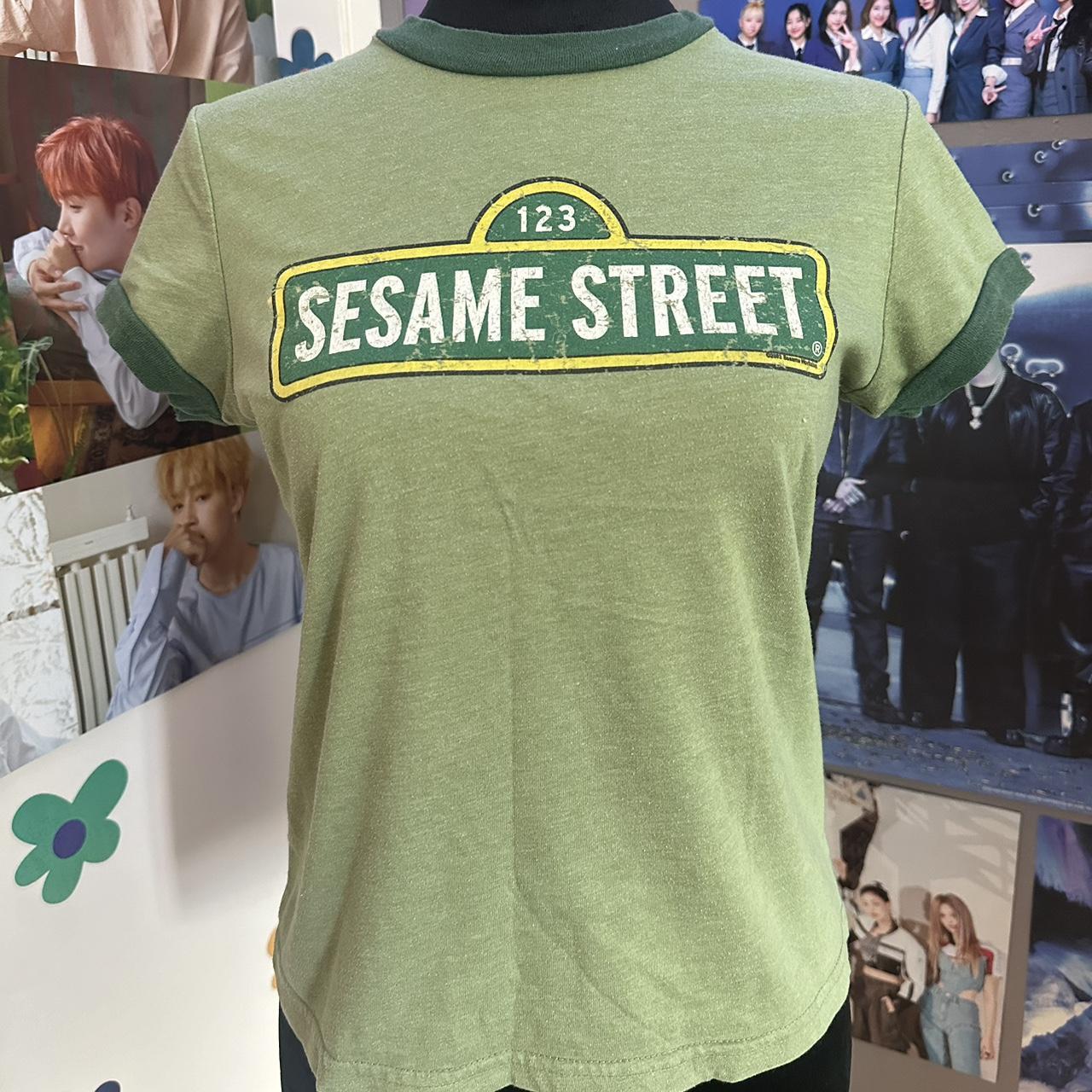 sesame street y2k baby tee! - Depop