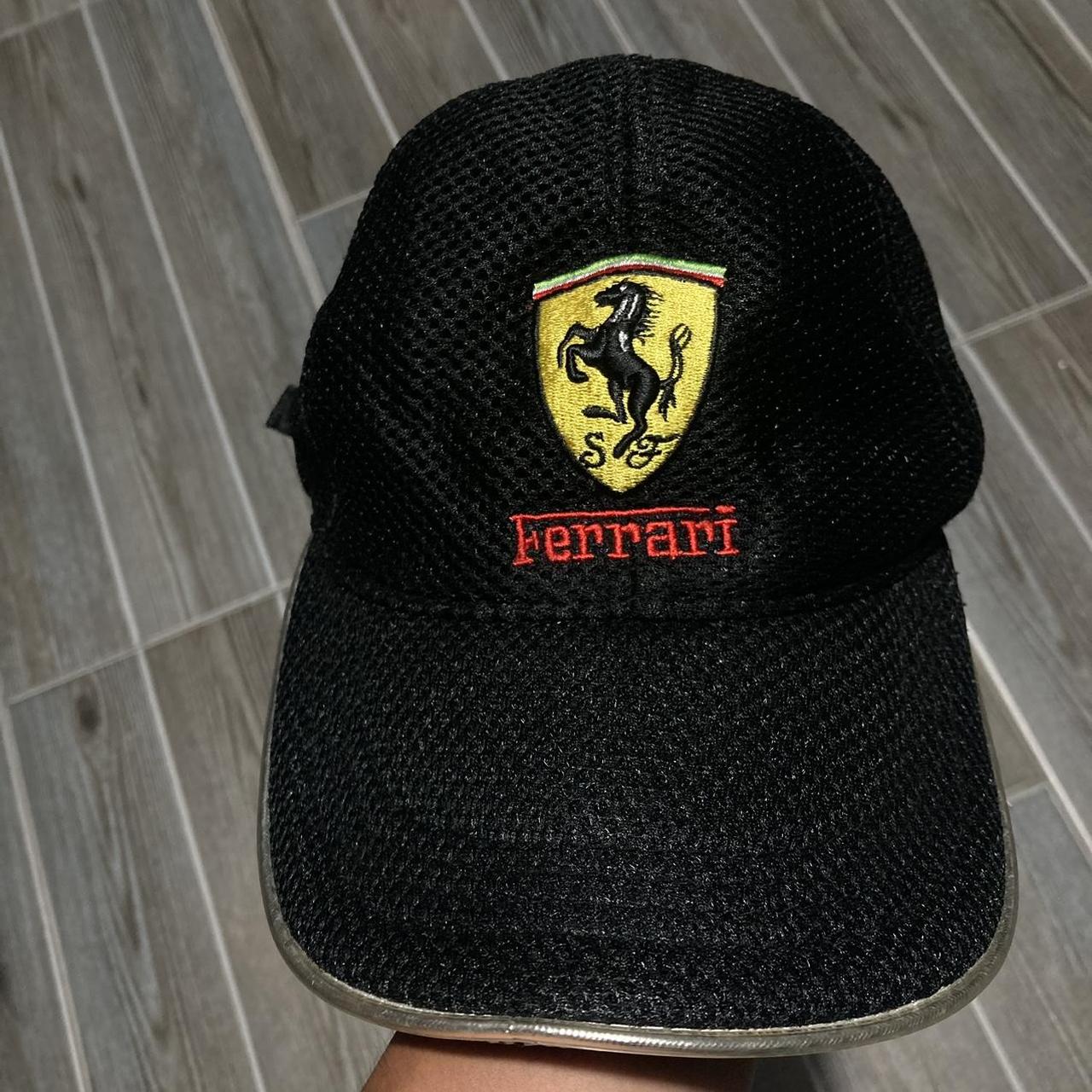 Ferrari black snapback cap #ferrari #caps #snapbacks - Depop