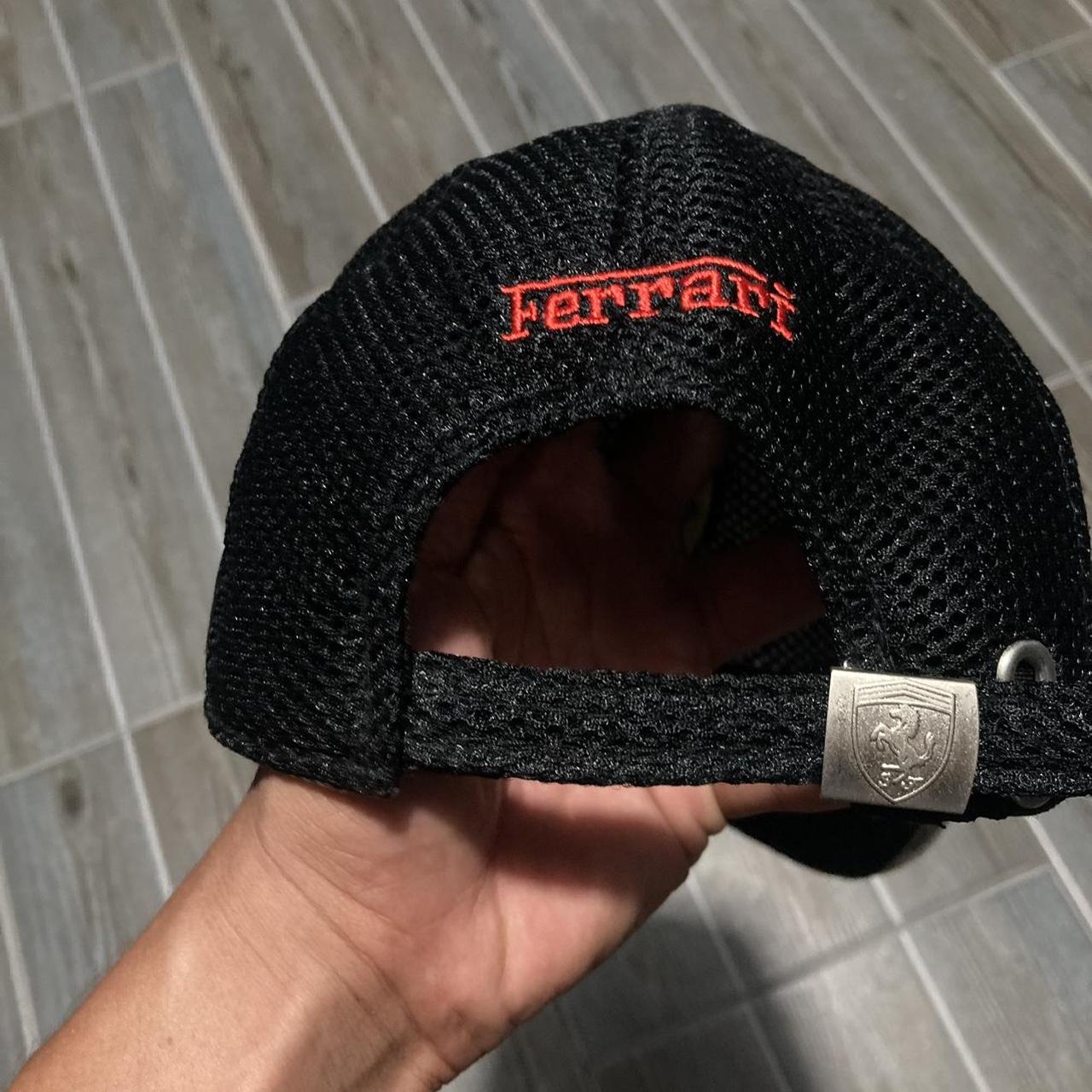 Ferrari black snapback cap #ferrari #caps #snapbacks - Depop