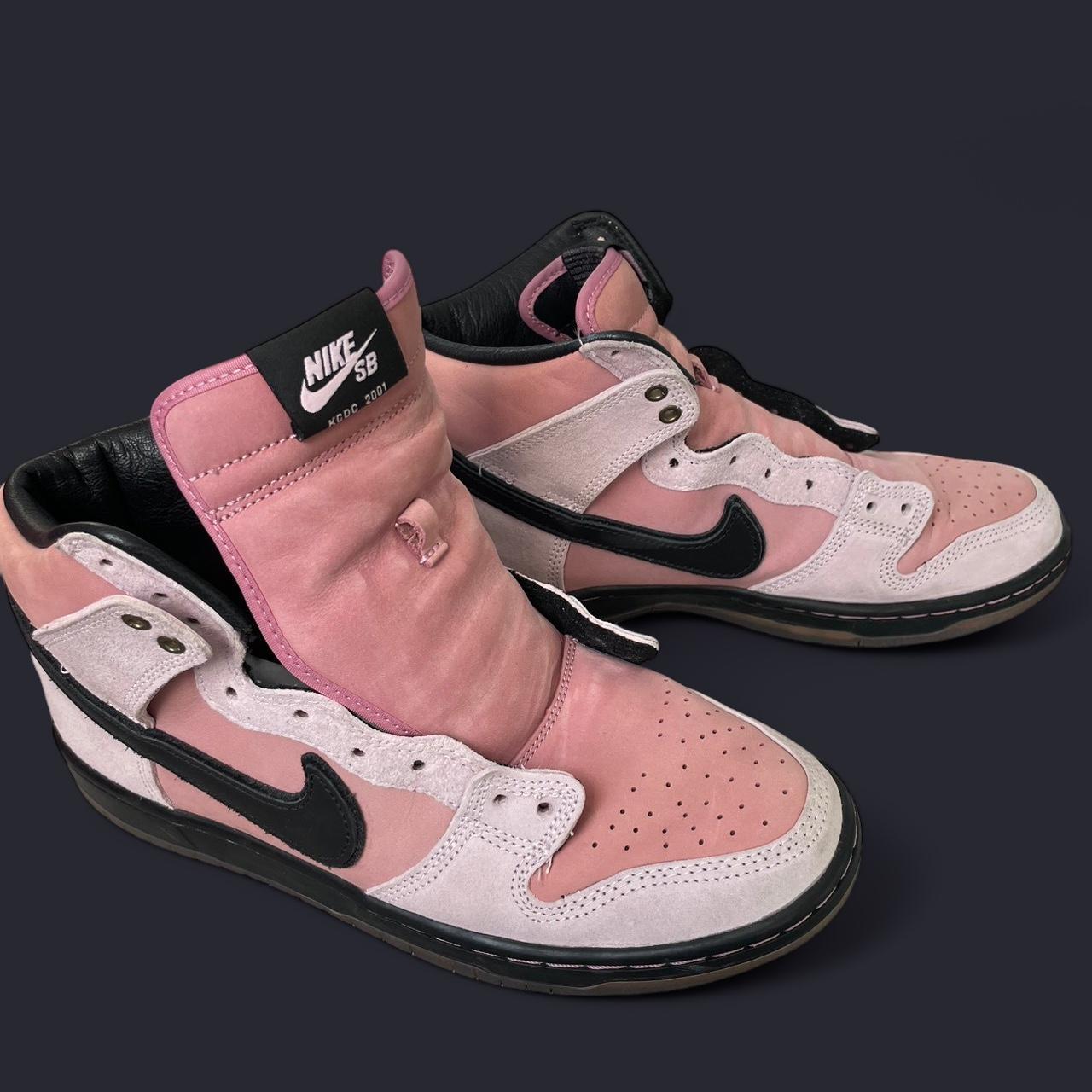 KCDC Nike dunk HI’s size 9 Worn a few times never... | Depop