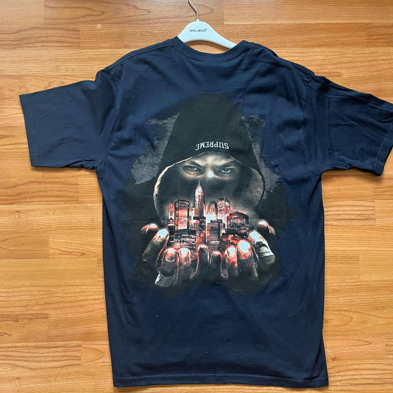 Supreme Fighter T Shirt (FW23) - Navy - Large Brand... - Depop