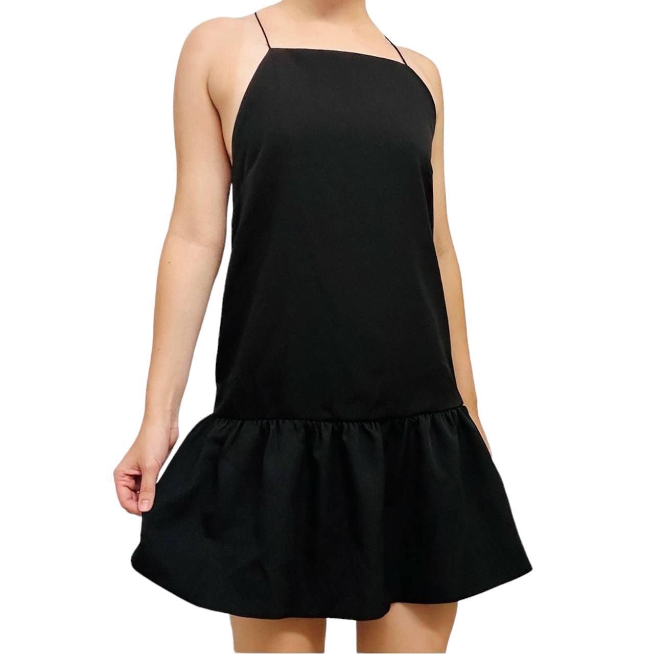 Black Casual Summer Mini Dress Brand: Never Fully... - Depop