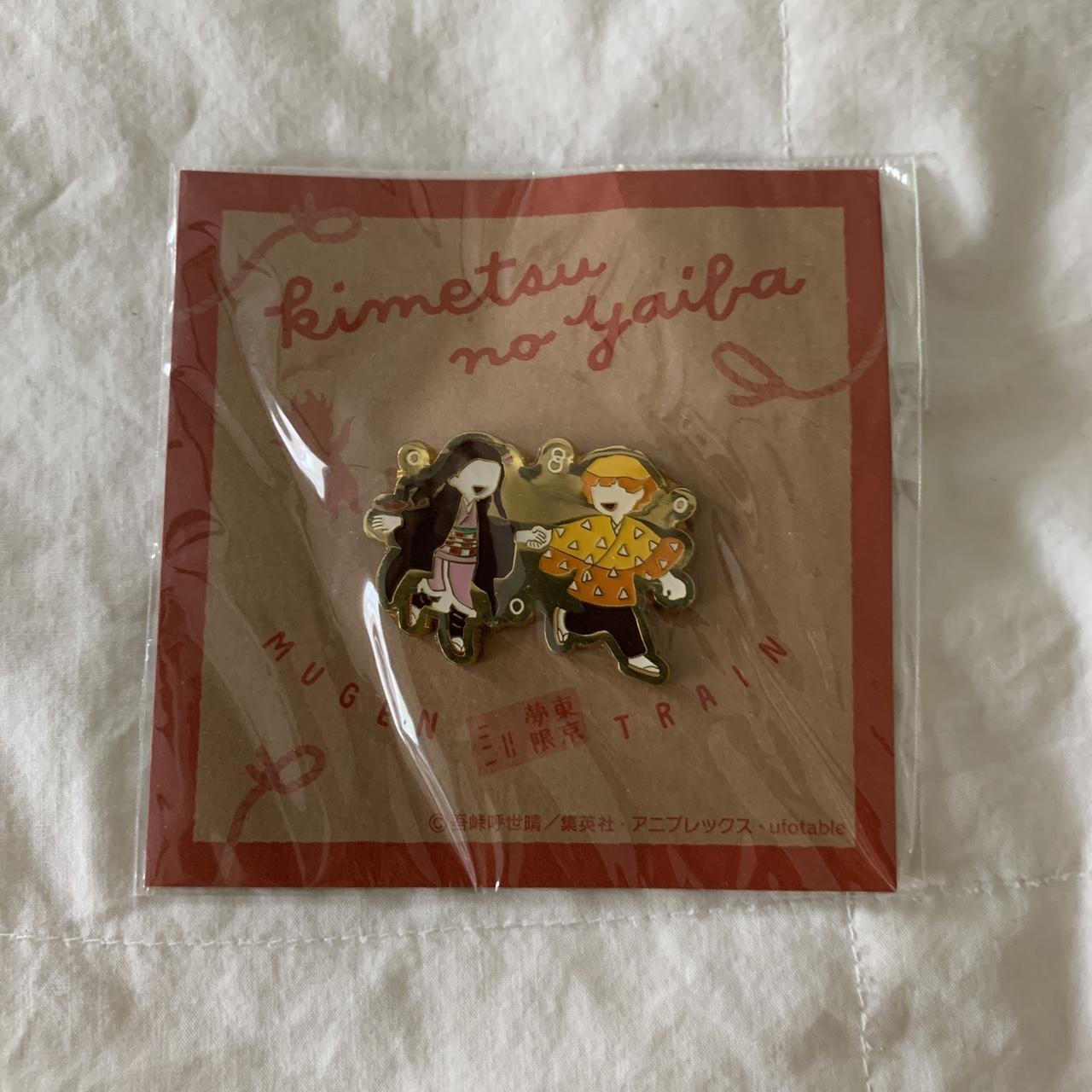 Demon Slayer Mugen Train Enamel Pin Nezuko... - Depop