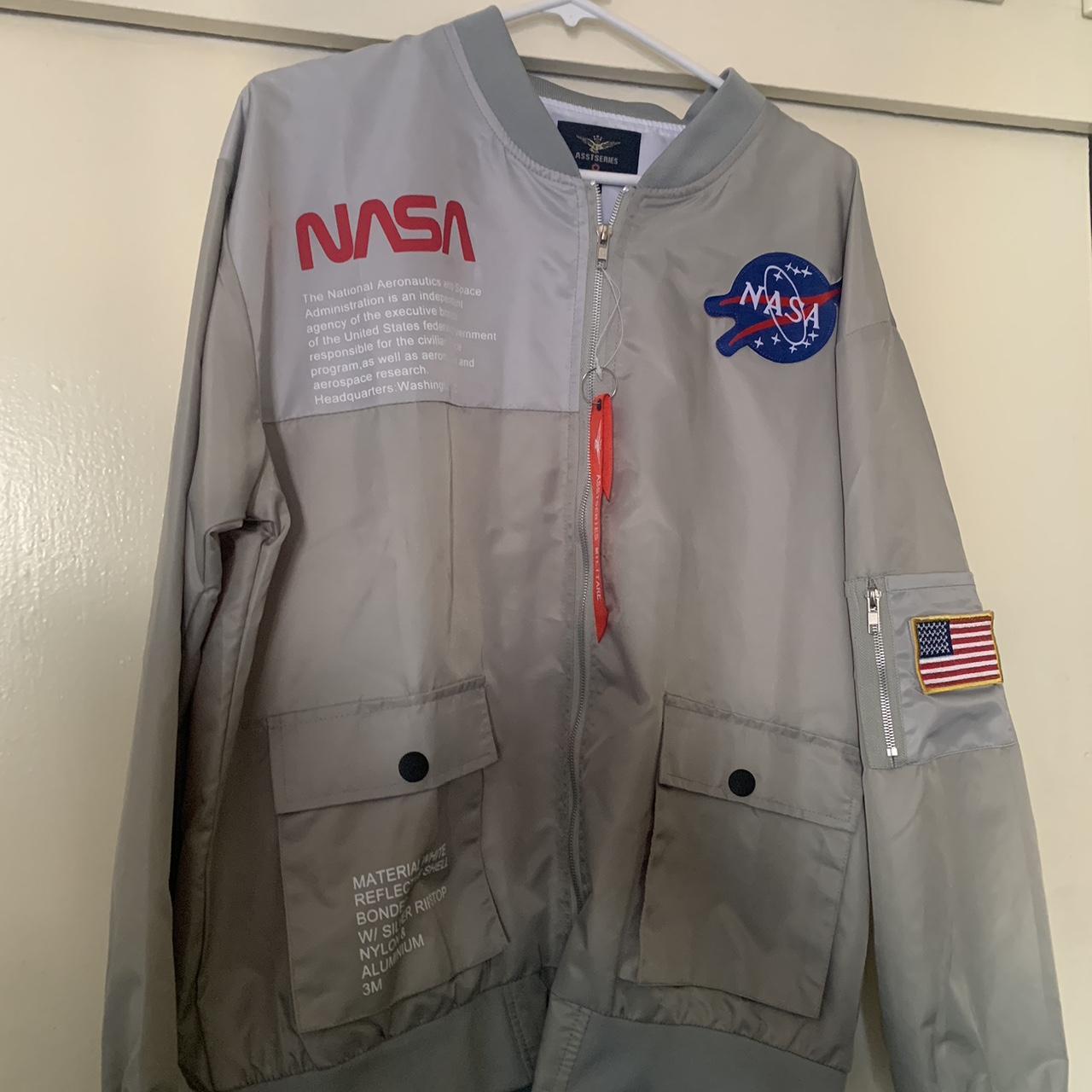 Nasa reflective jacket NO PAYPAL Never been... - Depop