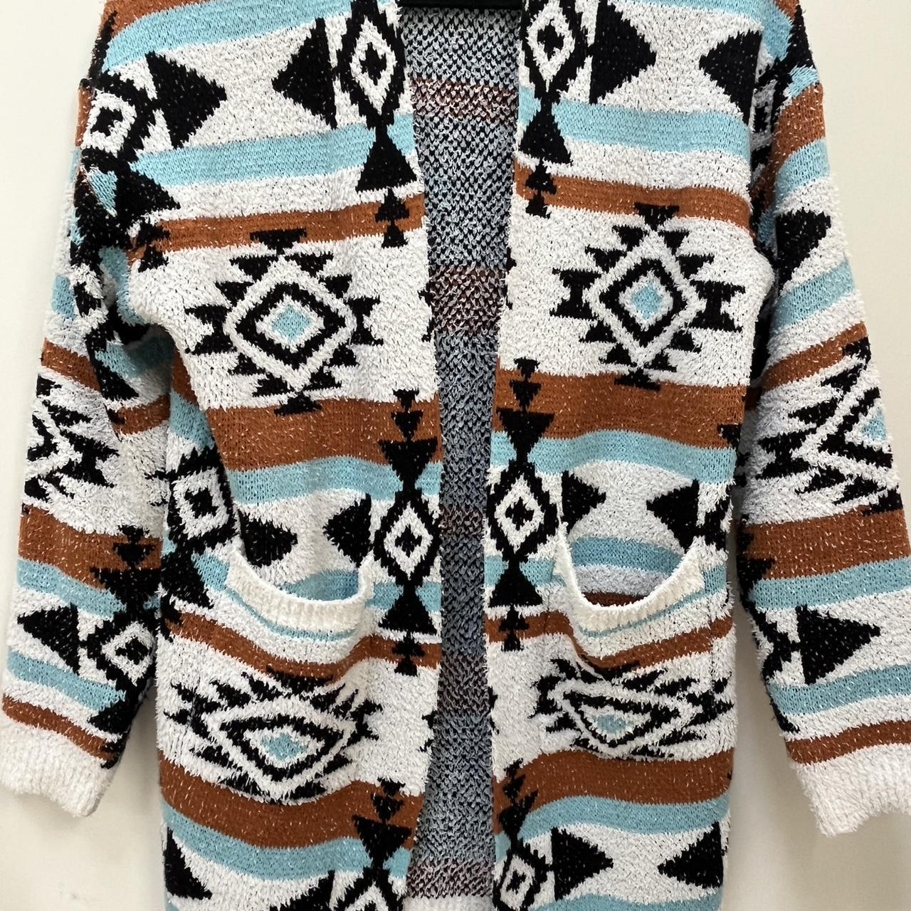 Boho cardi Isabella the label M/L Please add... | Depop