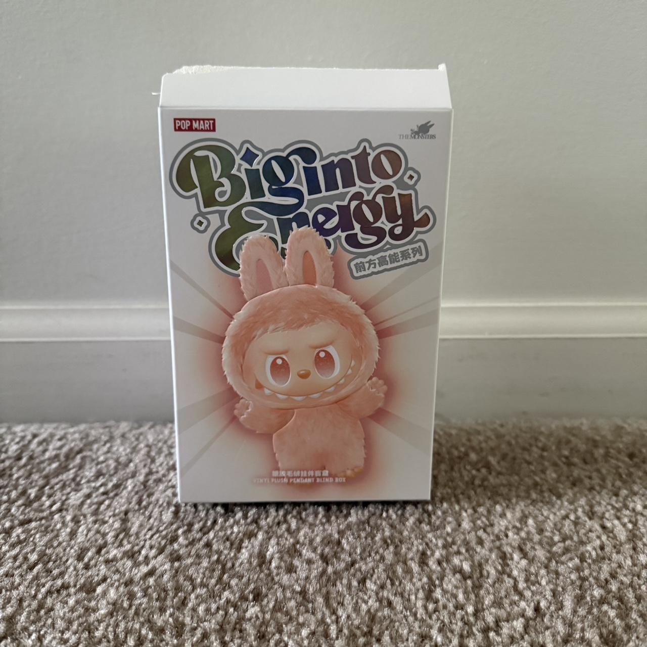 POPMART Big into Energy Labubu- Happiness -... | Depop