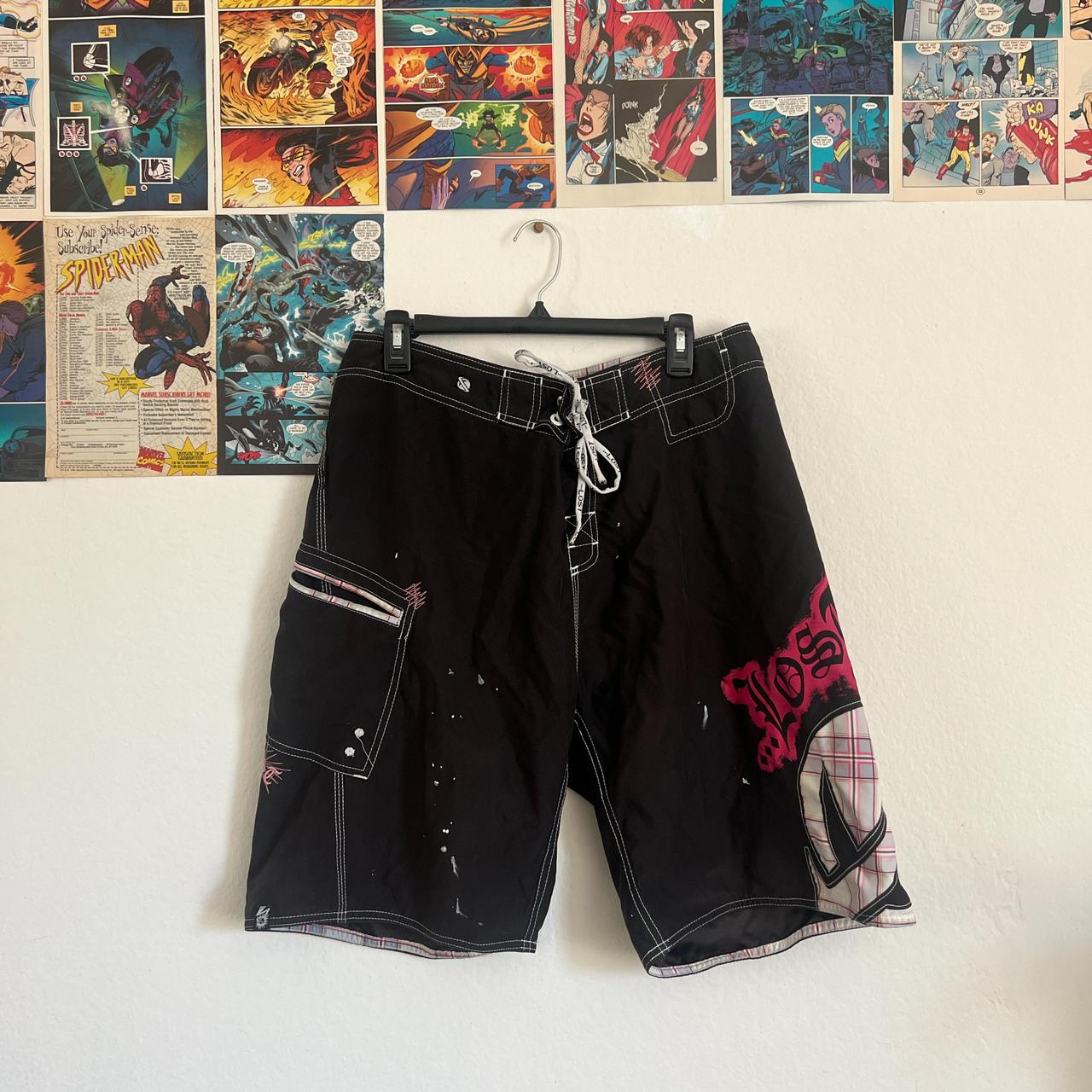 Y2K swim trunks - Depop