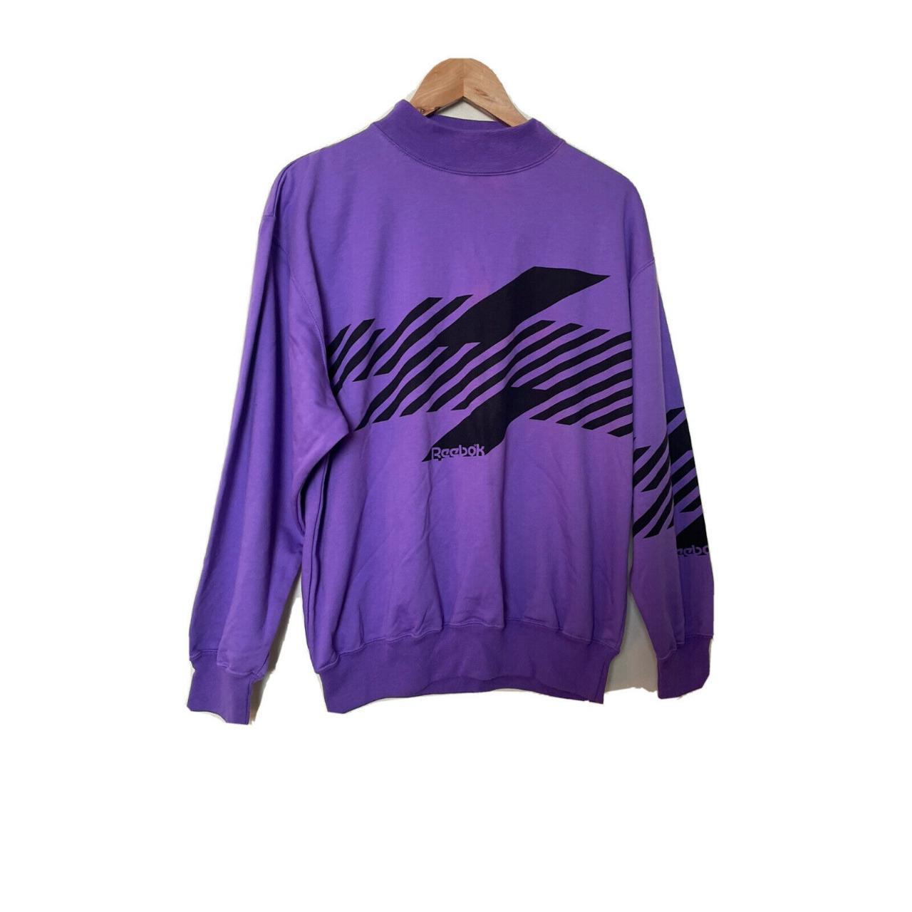 Reebok vintage sweatshirt purple store