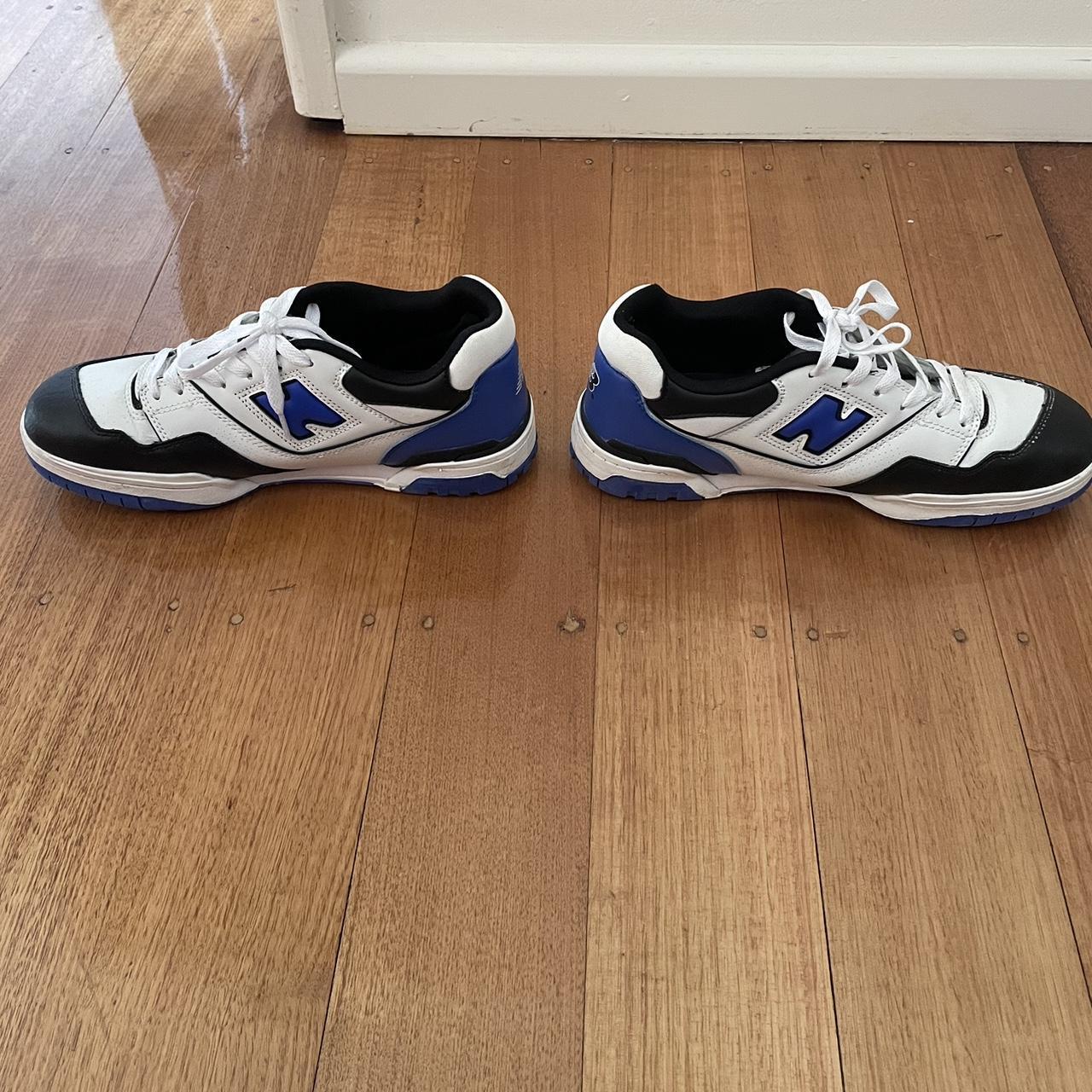 New balance 550 royal blue (rep) Worn only 3 times - Depop