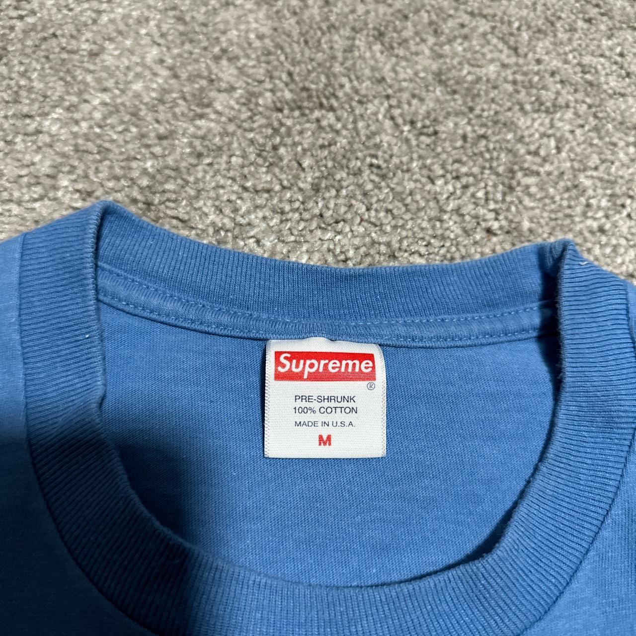 Supreme “Everywhere Tee” Dusty Light Royal Size... - Depop