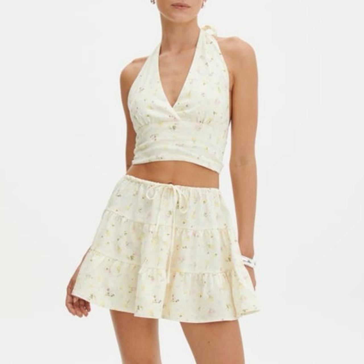 Glassons set only worn once Top 6 Skirt 10 - Depop