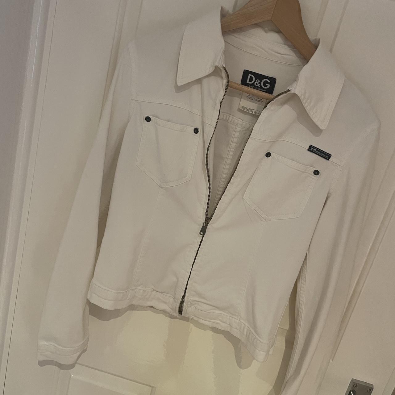 Genuine D&G denim shirt jacket. Slight mark on the... - Depop