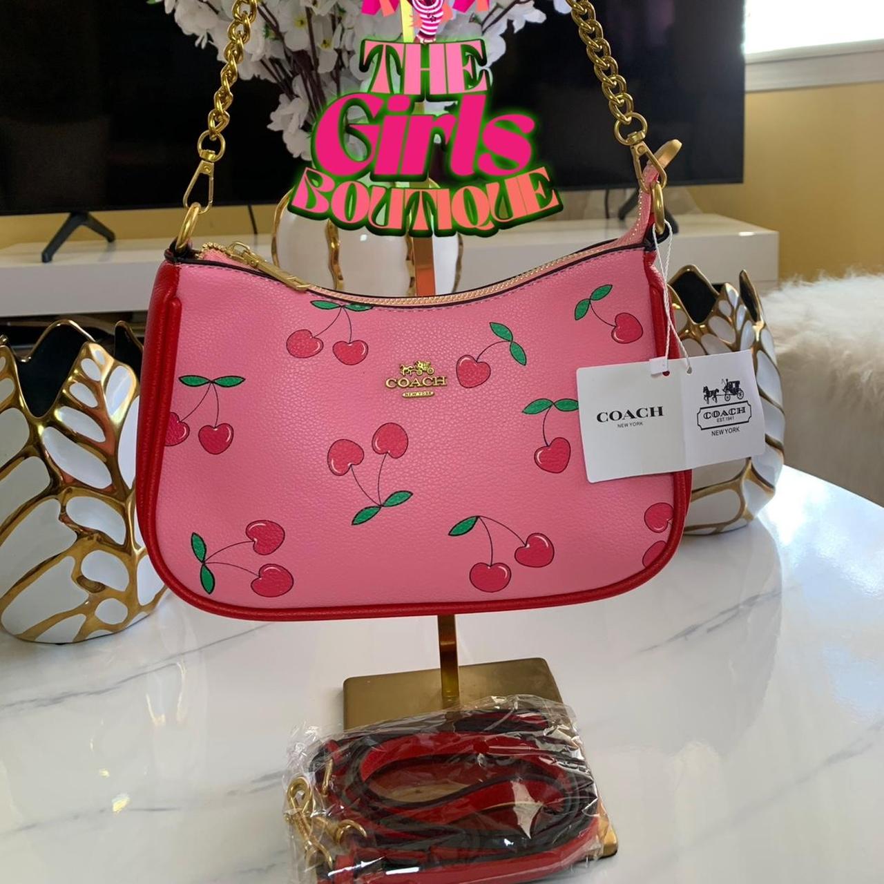 Coach Spring Collection cherry print bag -Comes... | Depop