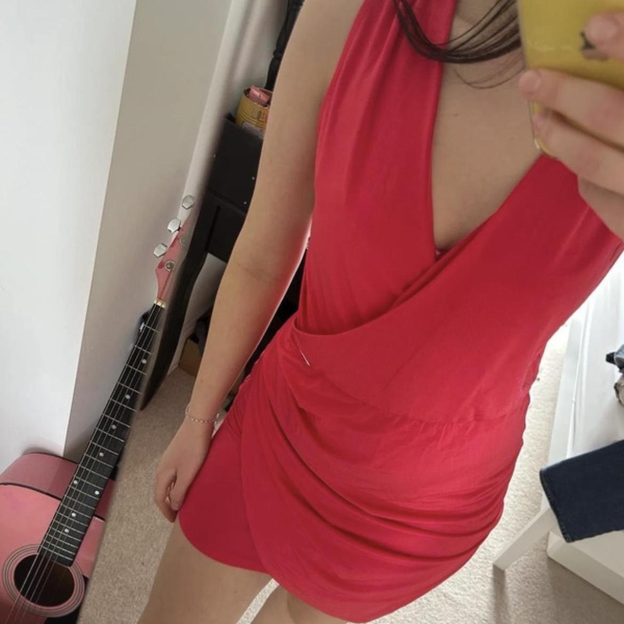 Red Guess Dress New Brand New With Tags Size Depop