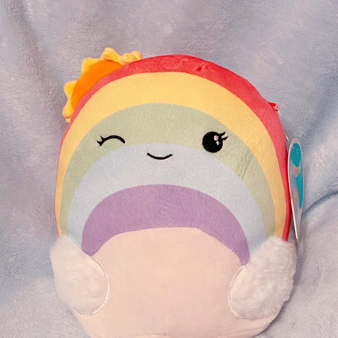 Sunshine the Rainbow Squishmallow Plush Brand new... - Depop