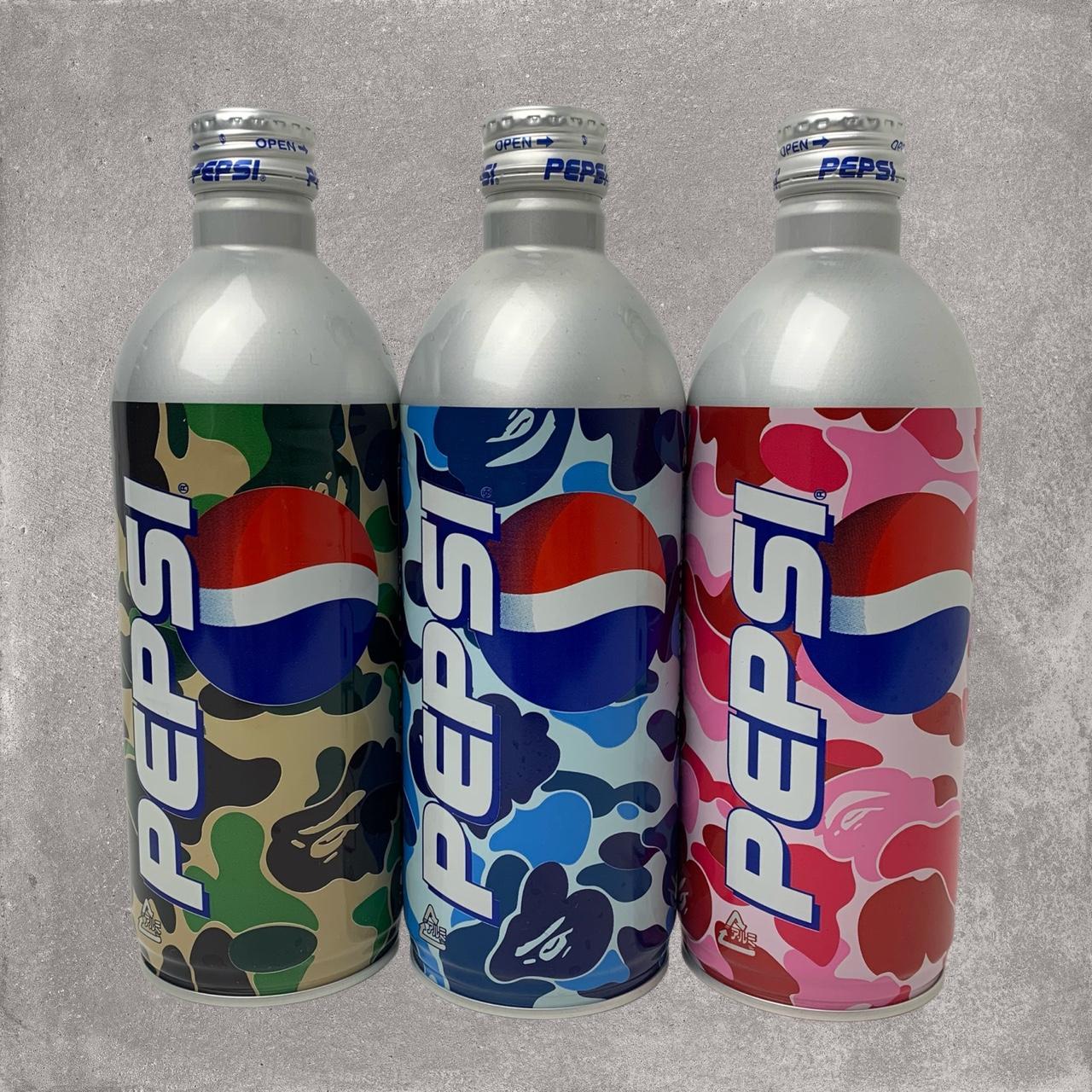 Bape Pepsi Bottles Sealed Unopened 2001 ABC Camo... - Depop