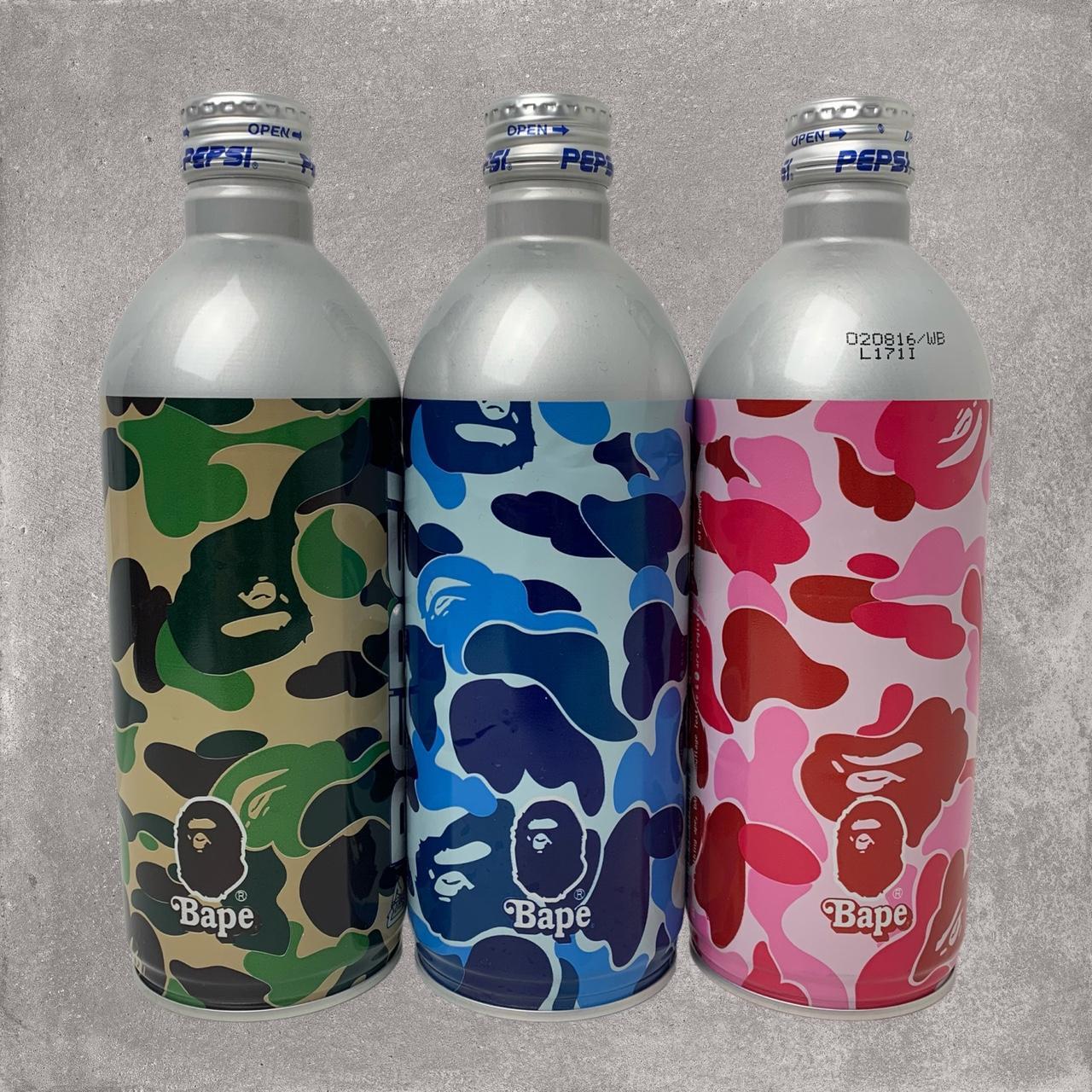 Bape Pepsi Bottles Sealed Unopened 2001 ABC Camo... - Depop