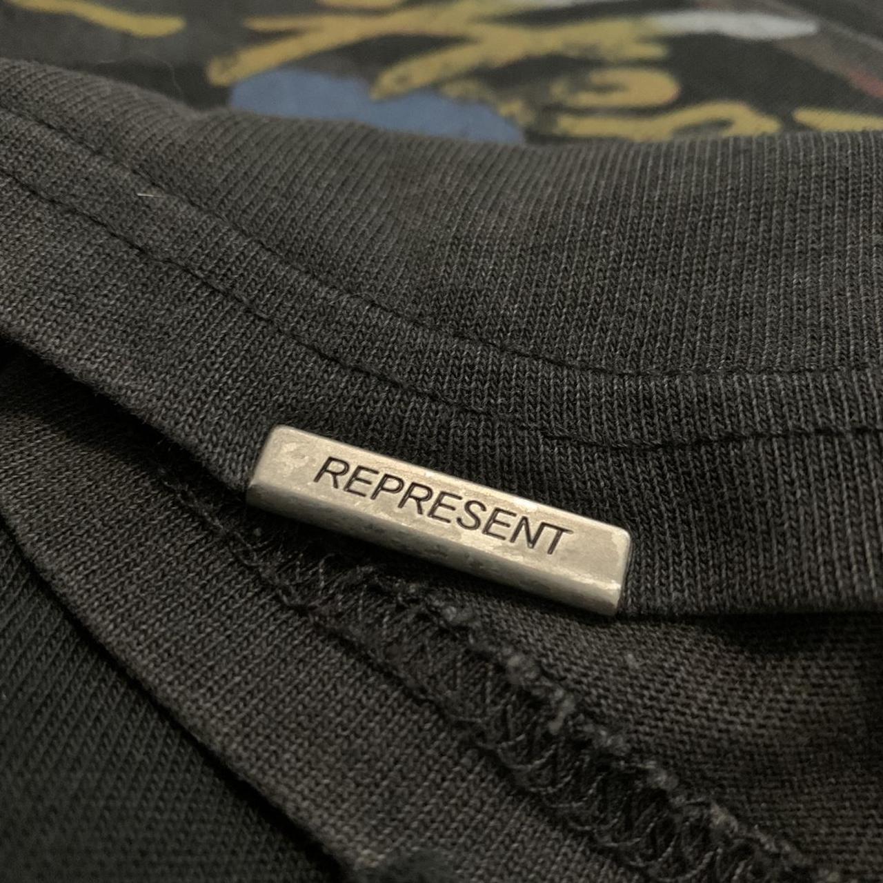 Represent Large Feel The Heat Vintage White... - Depop