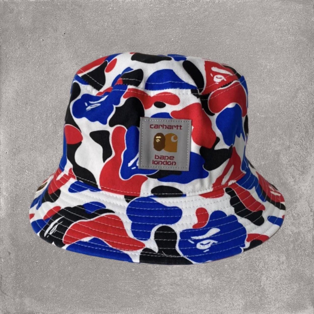 Bape Carhartt Bucket Hat London Store Exclusive... - Depop